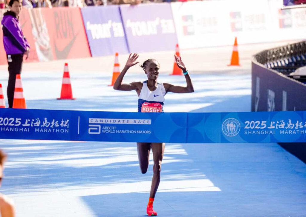 Mengesha Wins on a Late Surge in Shanghai - A Mile. A Minute.